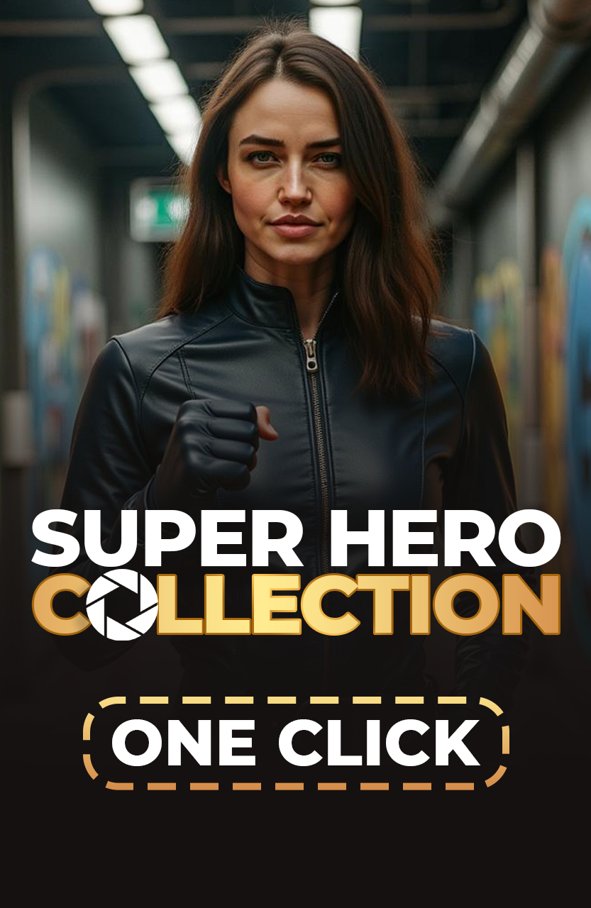 Super Hero Headshots - Author Headshots